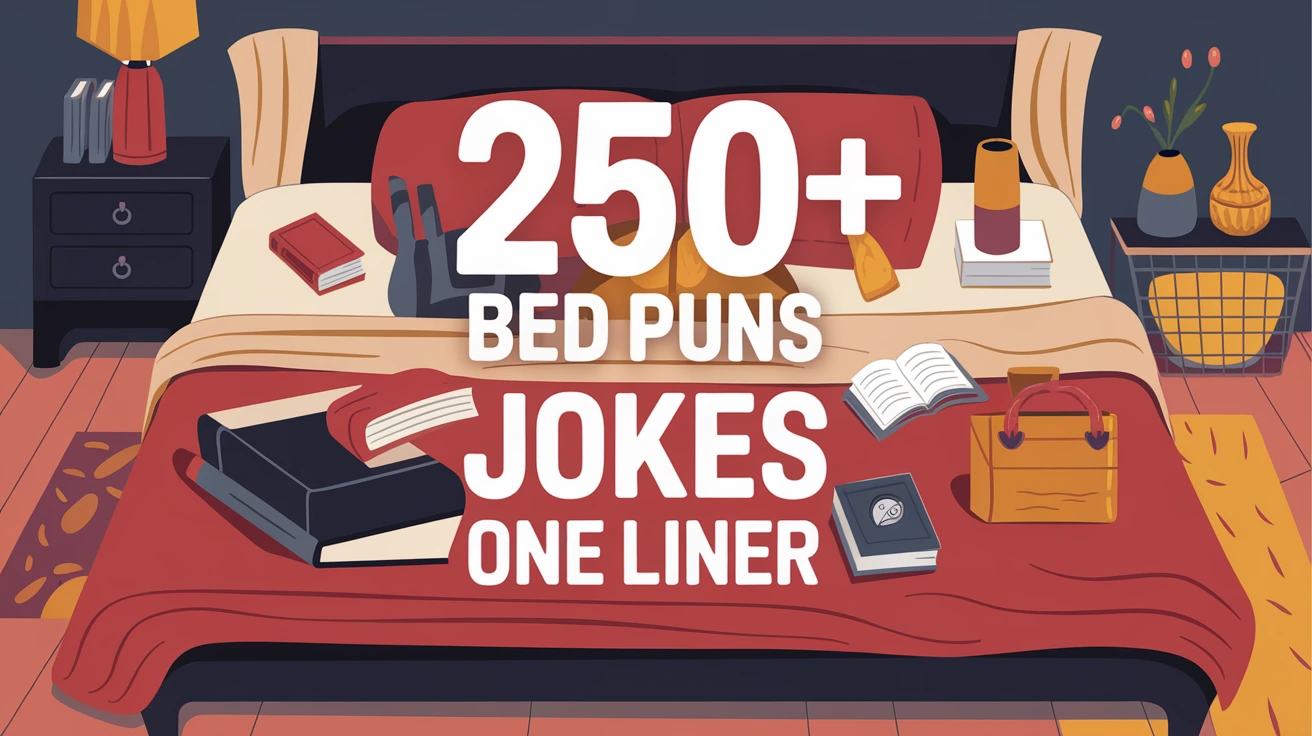 250+Bed Puns Jokes One Liner - Puns ForYou