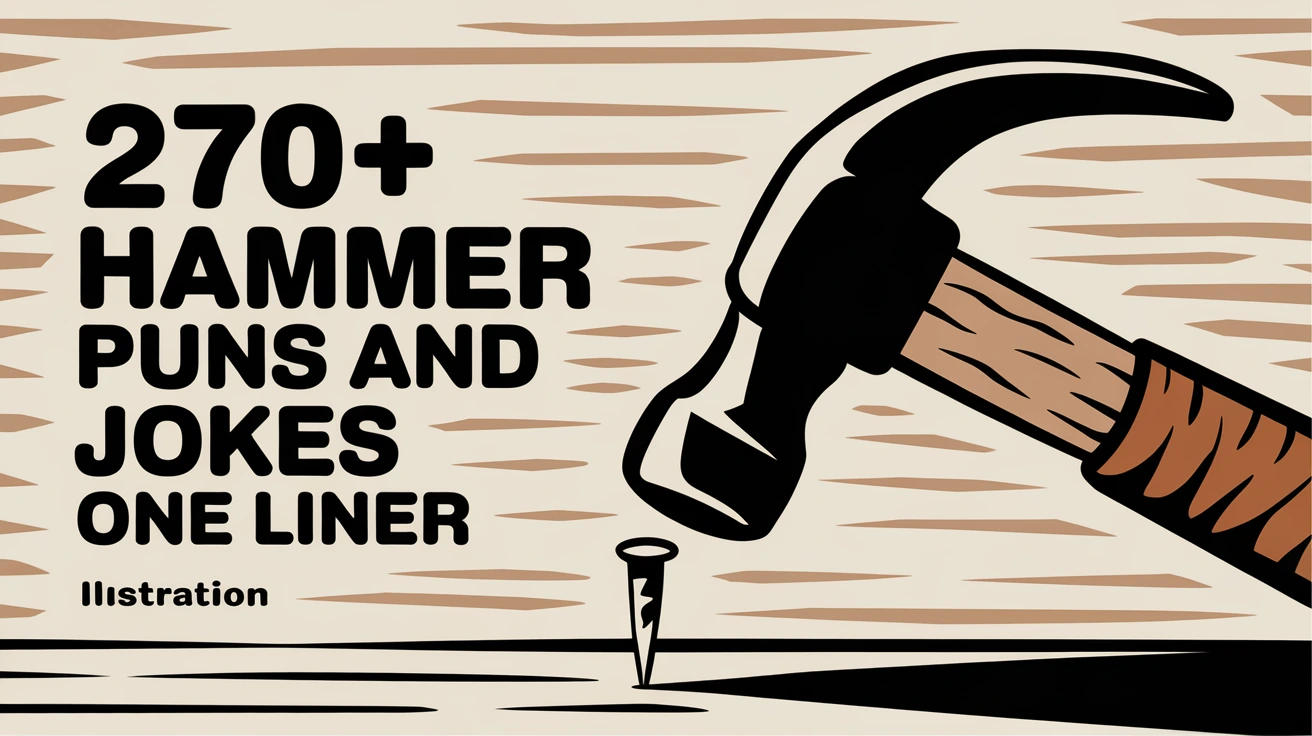 270+Hammer Puns and Jokes One Liner - Puns ForYou