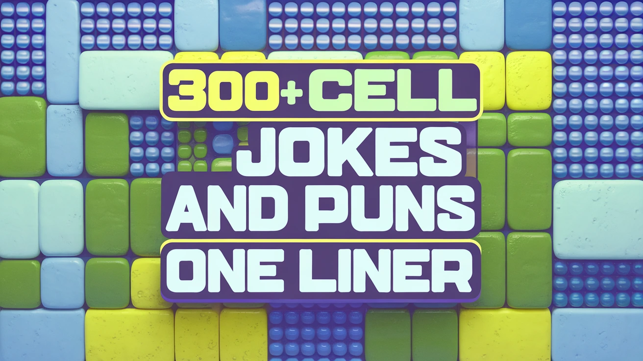 300+Cell Jokes and Puns One Liner - Puns ForYou