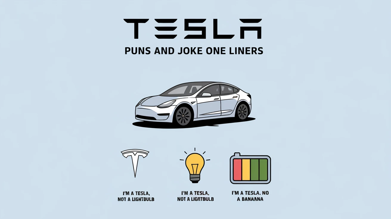 310+Tesla Puns and Joke One Liners - Puns ForYou