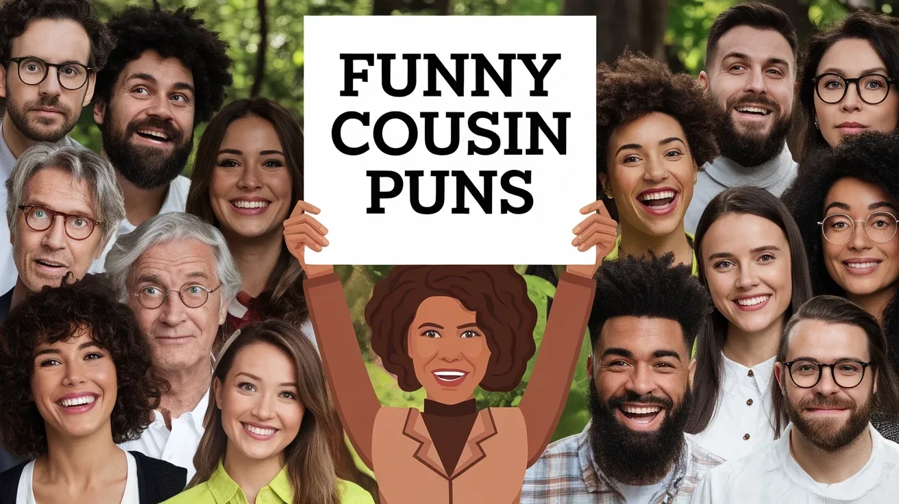 290+ Funny Cousin Puns 2026 - Puns ForYou