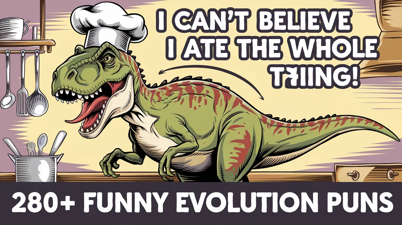 280+Funny Evolution Puns - Puns ForYou