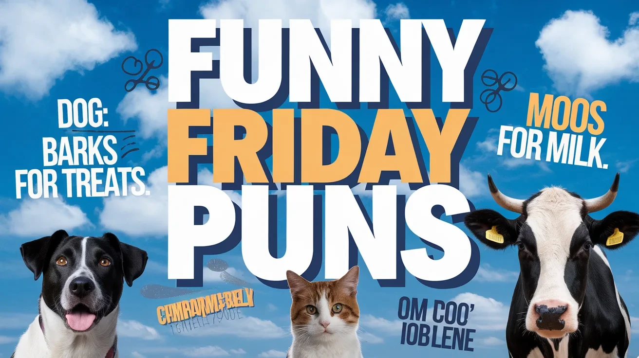 380+ Funny Friday Puns 2026 - Puns ForYou