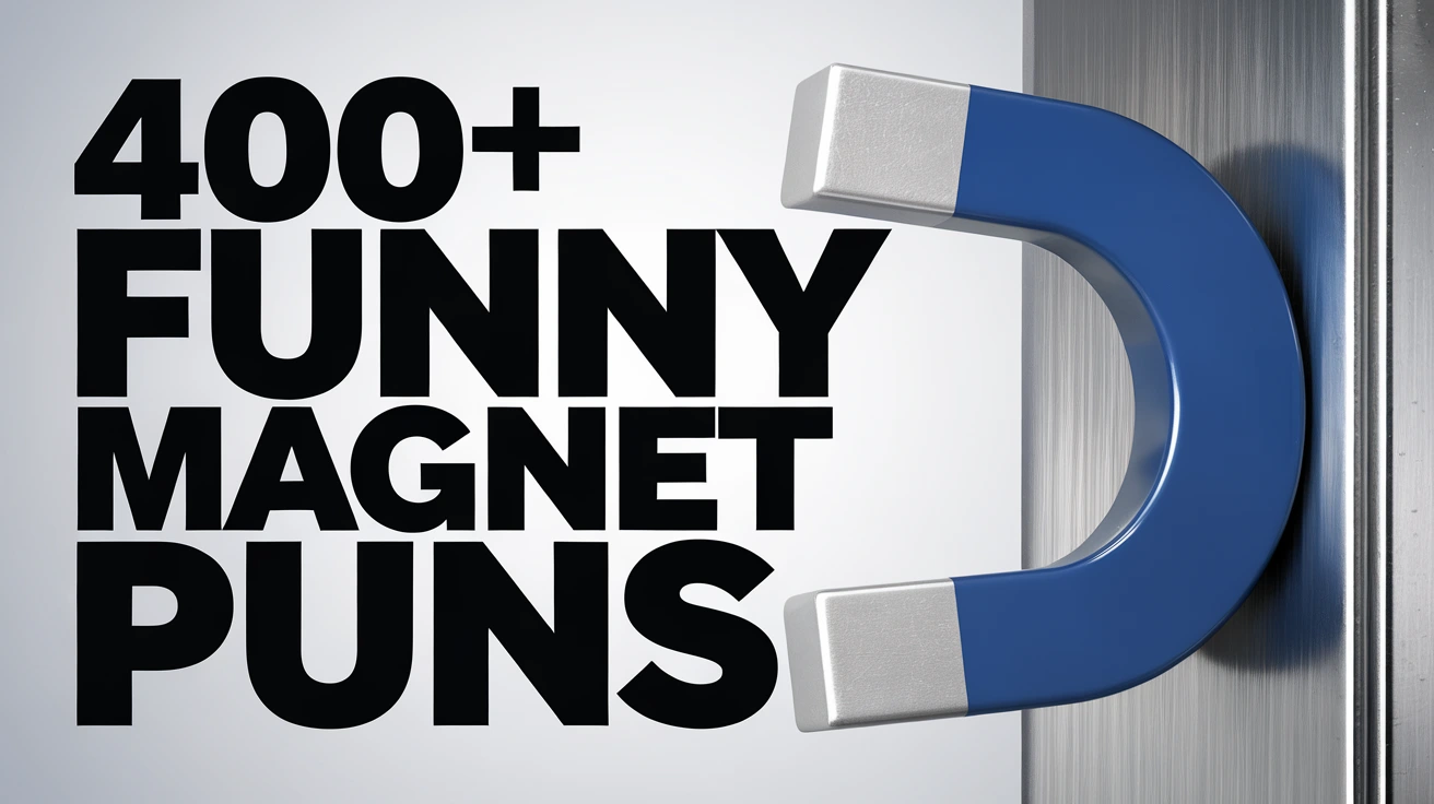 400+Funny Magnet Puns - Puns ForYou