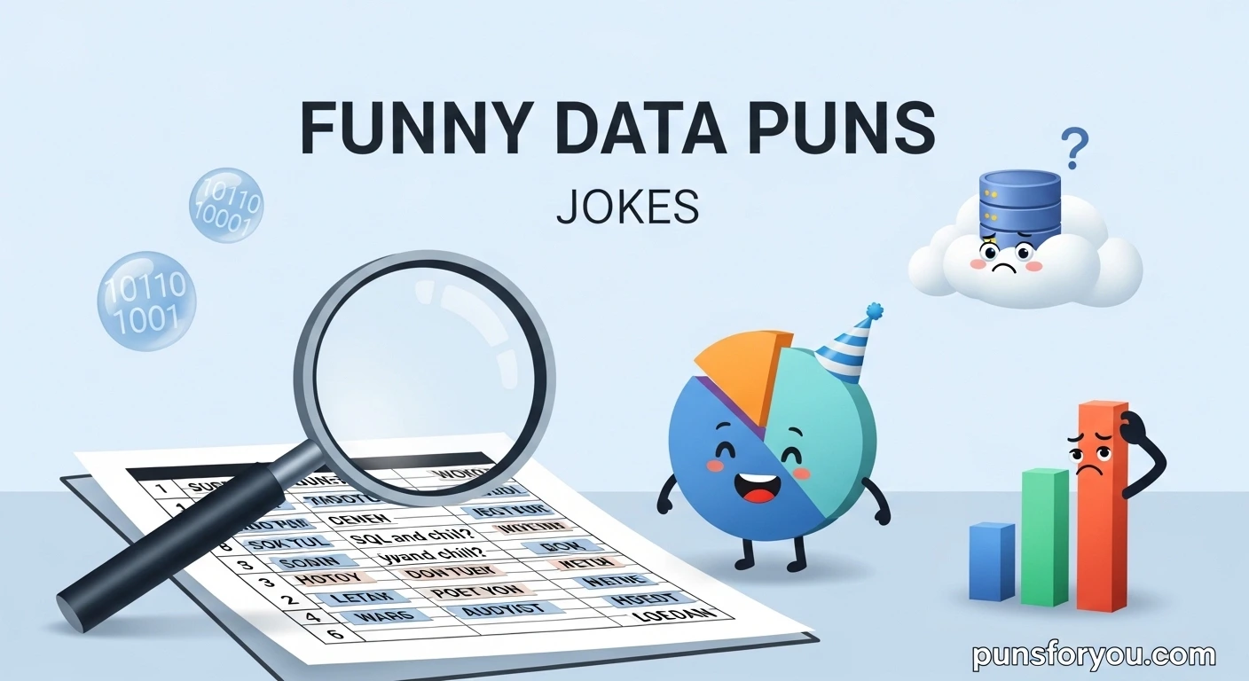 310+ Funny Data Puns Jokes 2026 - Puns ForYou