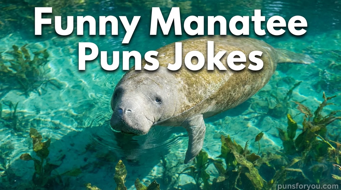 300+ Funny Manatee Puns Jokes 2026 - Puns ForYou